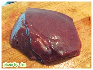 Buta no Kanzoo to Nira itame ตับหมูผัดใบกุ่ยฉ่าย