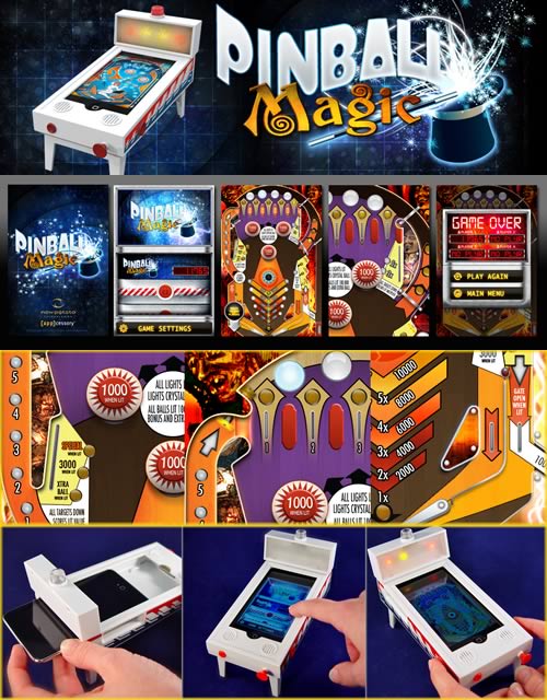 ของเล่นยั่วน้ำลายของ iPhone มาอีกแย้วจ้า : Pinball Magic game