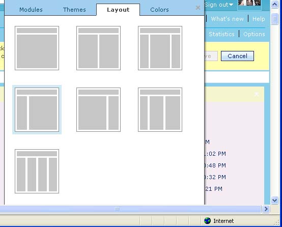 วิธีทำสเปรซ Window Live Spaces ของMSN