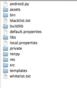 Ren'Py นำไปเล่นบน Android