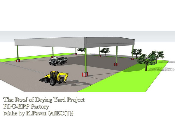 The Roof of Drying Yard