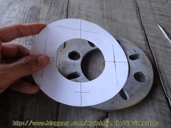 Bloggang.com : backhold : DIY เจาะแก้ไขรู Spacer ดุมล้อใหม่