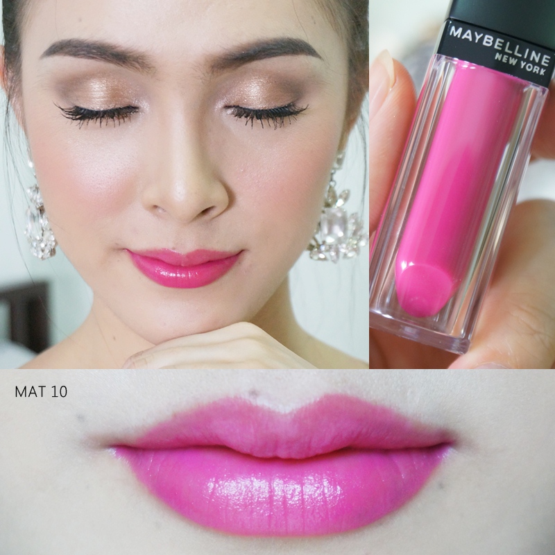 Jossy Berry | Review and Swatch : Maybelline Velvet Matte by Color ...