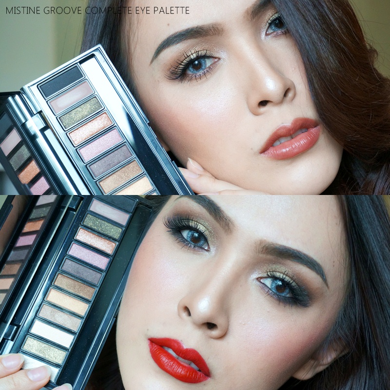Jossy Berry | Review & Swatch Mistine Groove Complete Eye Palette สวย ...