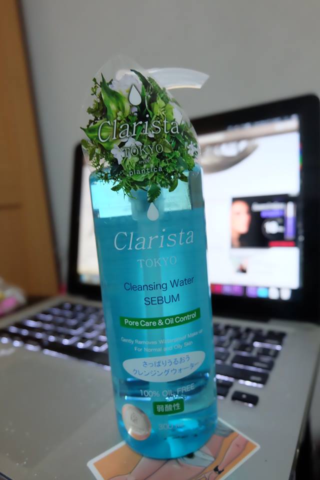 Review Clarista Tokyo SEBUM Cleansing Water เป็นคลีนซิ่งที่เช็ดออกง่าย ...