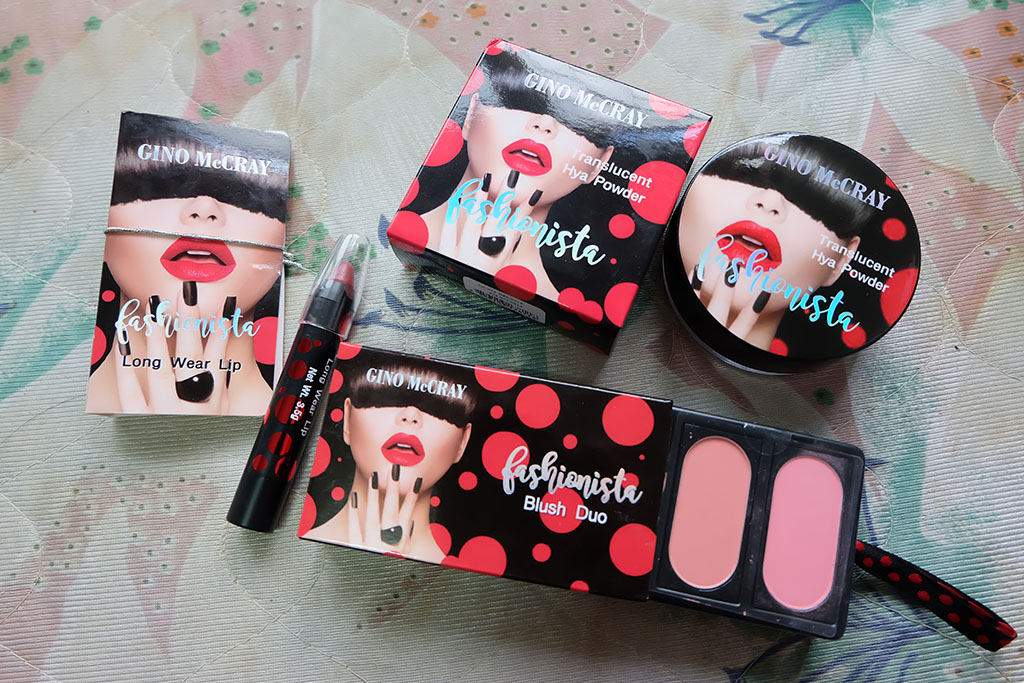 Review คอลเลคชั่นใหม่ GINO McCRAY The Professional Make Up Fashionista