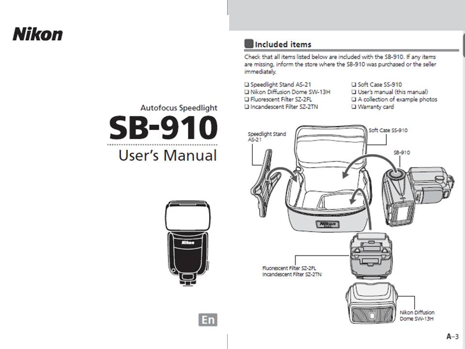 2011m12d08: Nikon Speedlight. SB-910, The Next Ones.
