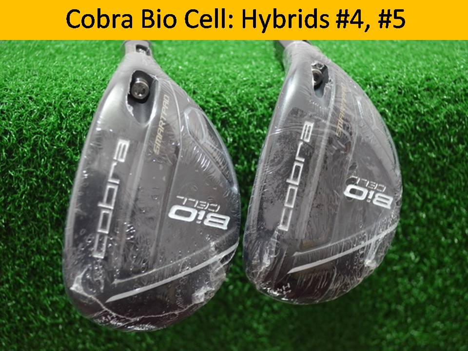 2014m07d15: Cobra BiO Cell - Iron Set Silver Combo