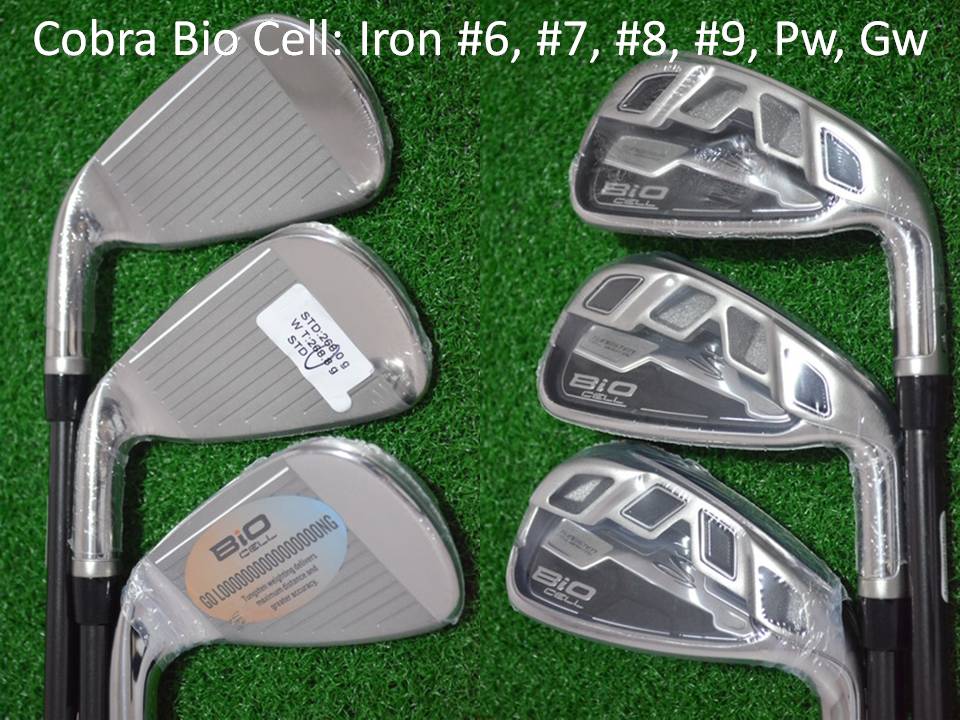 2014m07d15: Cobra BiO Cell - Iron Set Silver Combo