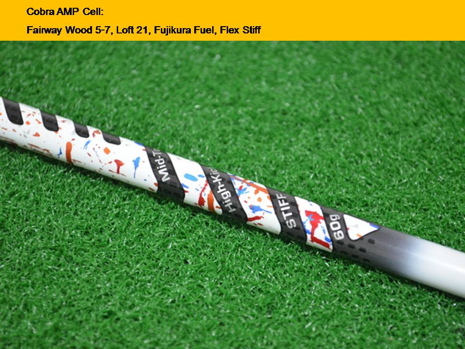 2014m10d16: Cobra AMP Cell - Fairway Wood 5-7, Loft 21