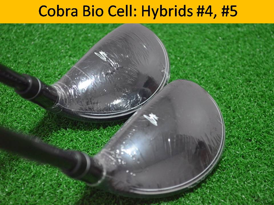 2014m07d15: Cobra BiO Cell - Iron Set Silver Combo