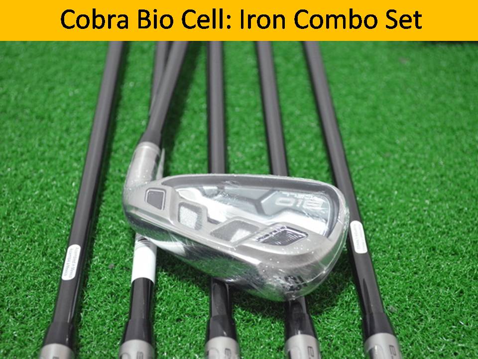 2014m07d15: Cobra BiO Cell - Iron Set Silver Combo
