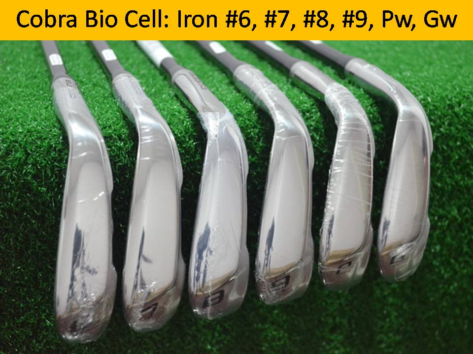 2014m07d15: Cobra BiO Cell - Iron Set Silver Combo