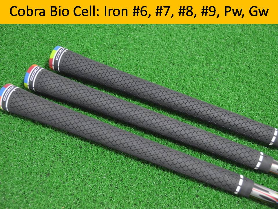 2014m07d15: Cobra BiO Cell - Iron Set Silver Combo