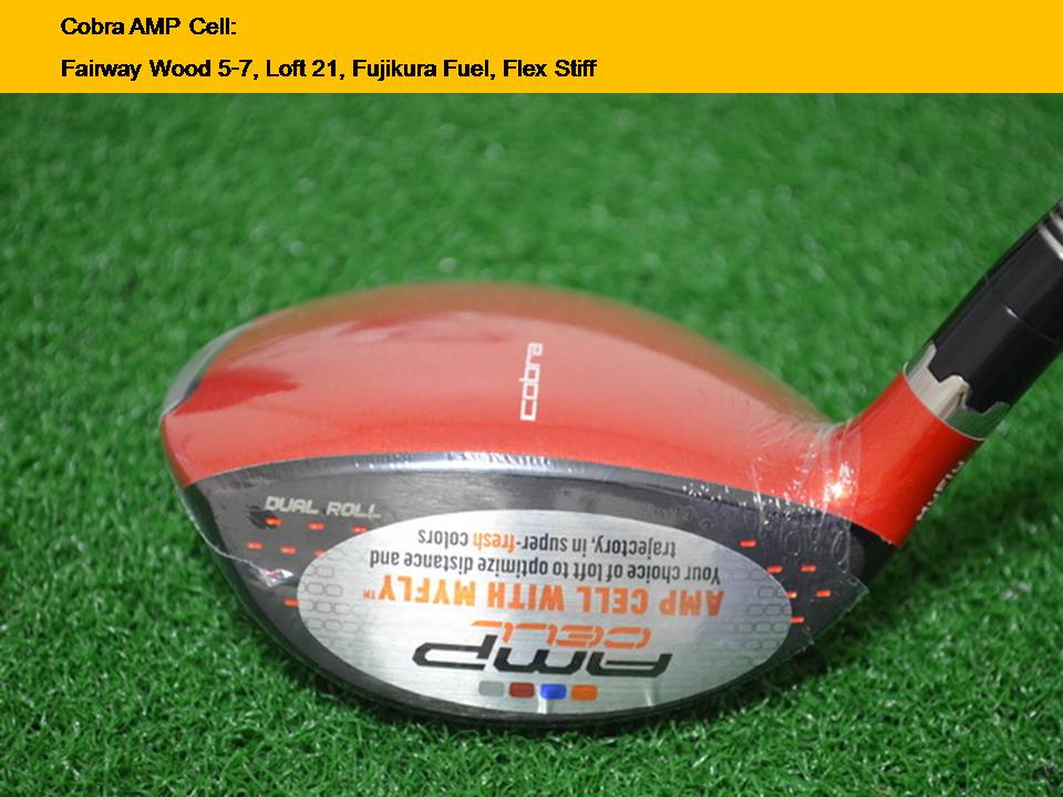 2014m10d16: Cobra AMP Cell - Fairway Wood 5-7, Loft 21