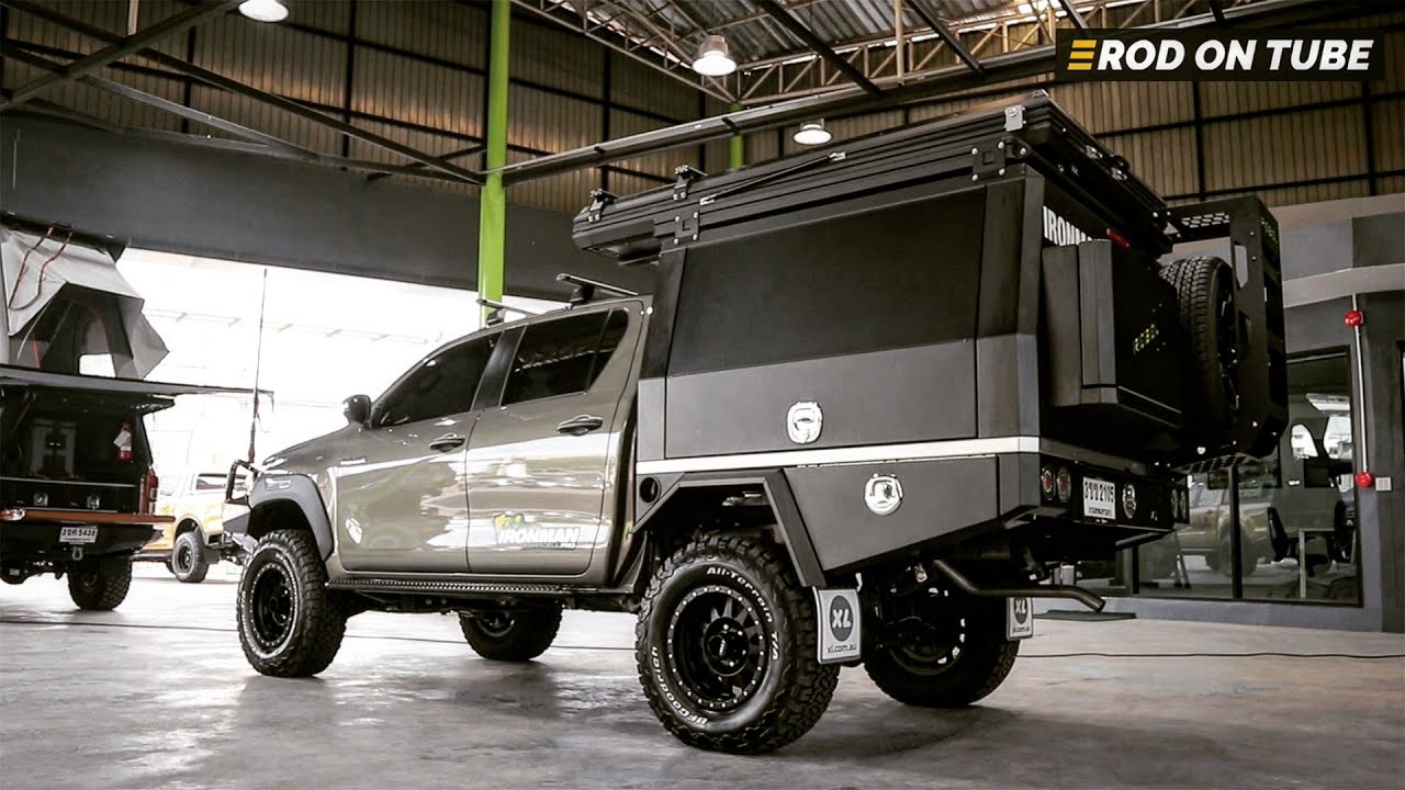 หล่อมาก Canopy Camper Rebel X จาก Ironman 4x4 ที่ติดตั้งบน Toyota Revo