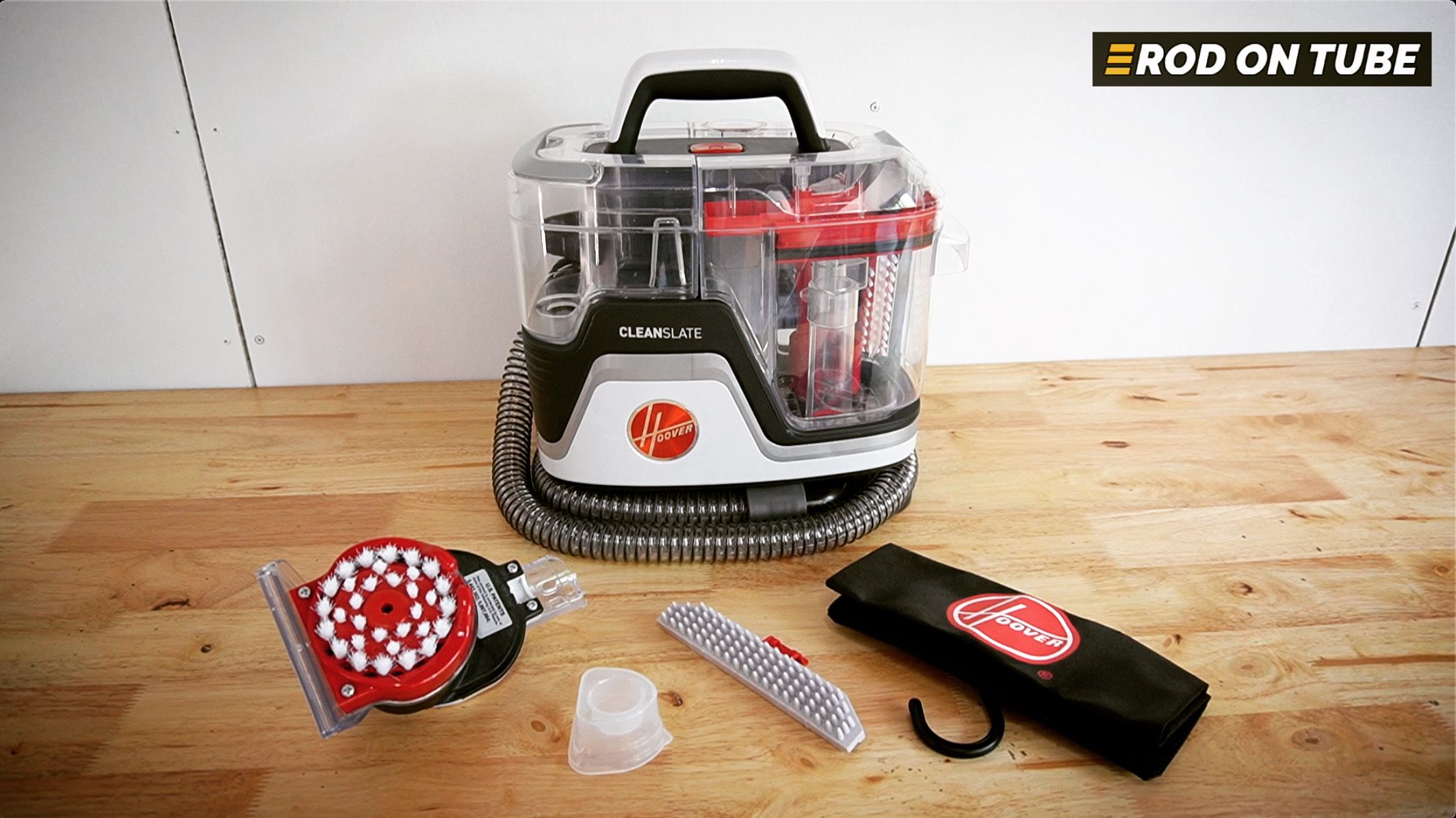 ทำความสะอาดเบาะด้วยเครื่อง Hoover CleanSlate