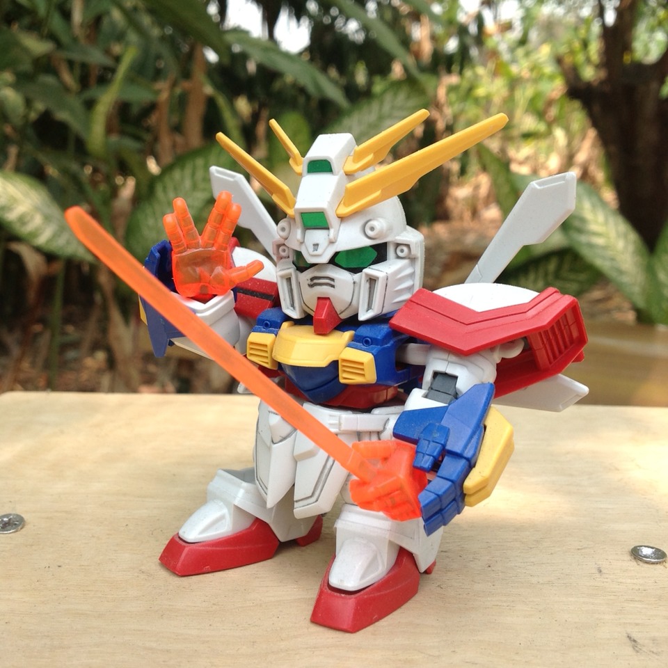 Devil Gundam (SD),G Gundam (SD),Shining Gundam (SD)