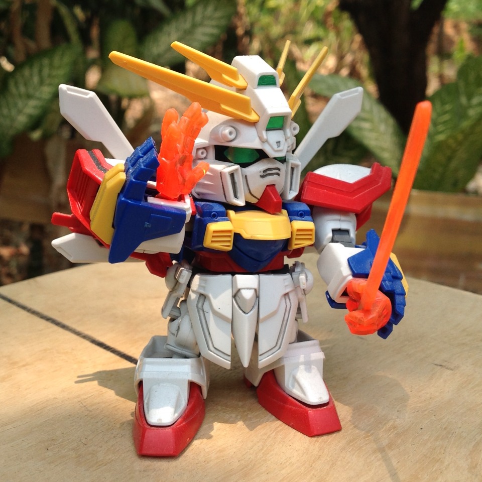 Devil Gundam (SD),G Gundam (SD),Shining Gundam (SD)