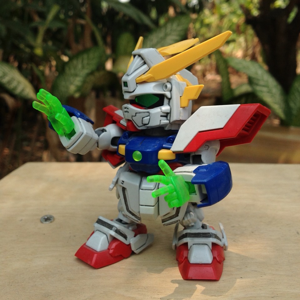 Devil Gundam (SD),G Gundam (SD),Shining Gundam (SD)