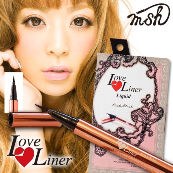 รีวิว love liner liquid black eye liner เทพ ขายดี no.1 cosmo japan by ...