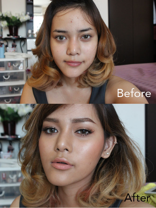 Bloggang.com : ผัดพริกแกงกุ้ง - {{How-to}} แต่งหน้าลุคสาวผิวแทน tan ...