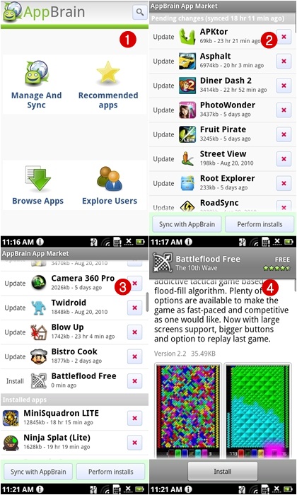 ลงสารพัดแอพให้ Android Phone ของคุณด้วย AppBrain