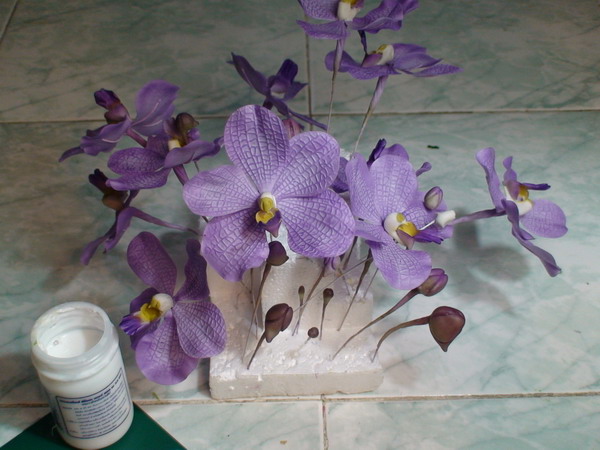 Vanda_Clay Flower (แวนด้าฟ้ามุ่ยยยยย ..ดอกไม้ดินไทย)