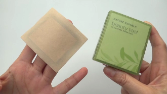 เปิดตลับ ตบ สยบหน้ามัน ด้วย "Nature Republic Beauty Tool Oil Control ...