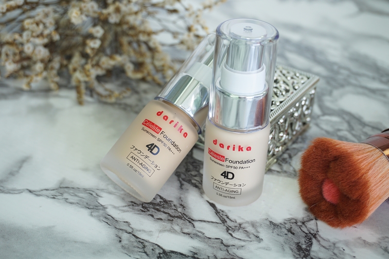 ครีมรองพื้น “darika ดาริกะ” สูตรลดริ้วรอย กลบรอยสิว หลุ่มสิว
