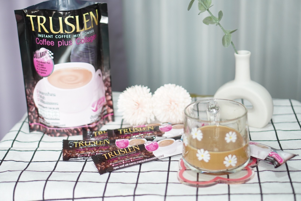 รีวิว กาแฟที่ไม่ธรรมดา เพราะมีคอลลาเจน : Truslen Coffee Plus Collagen