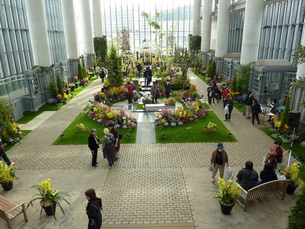 สวนดอกไม้ไม้ที่ไปดูมา ที่ awaji shima Japan