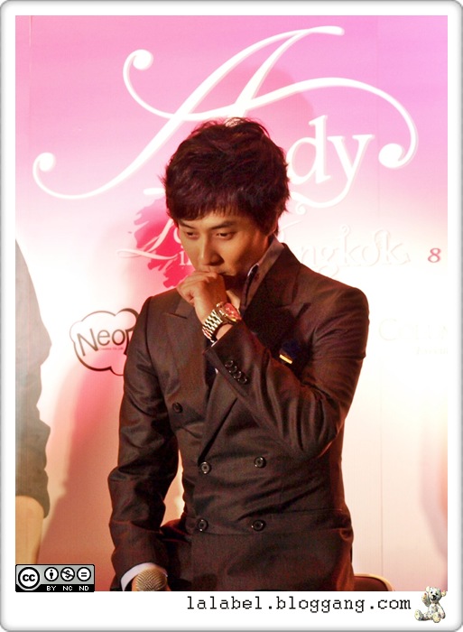 Andy - Press Conference for "Andy Love in Bangkok" Concert