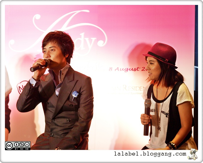 Andy - Press Conference for "Andy Love in Bangkok" Concert