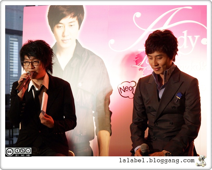 Andy - Press Conference for "Andy Love in Bangkok" Concert