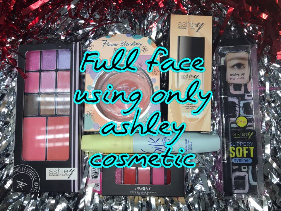 full face using only ashley