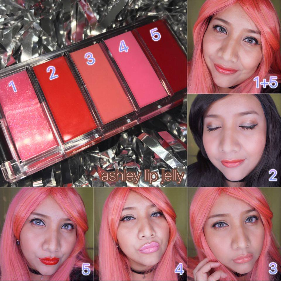 full face using only ashley