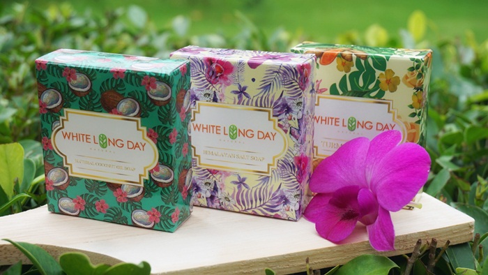 ผิวขาว กระจ่างใส ด้วยสบู่ WHITE LONG DAY