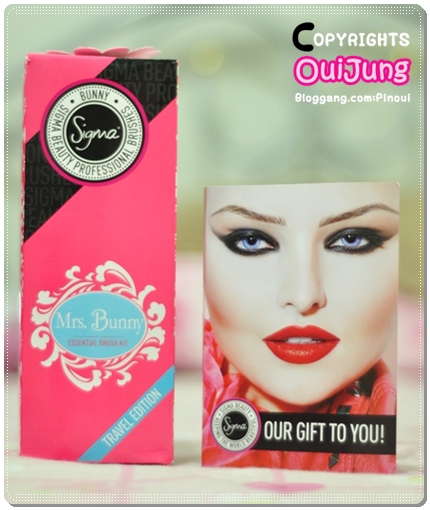 Haul : Sigma Mrs.Bunny Travel Edition เห่อเซ็ตแปรงสีหวานสุดน่ารัก >__