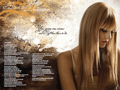 Back To December - Taylor Swift