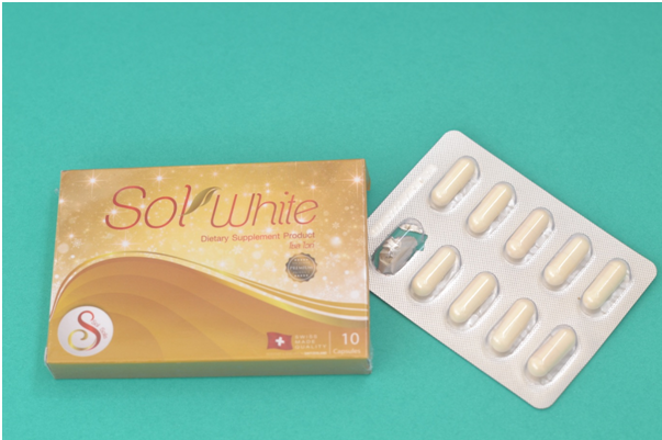 รีวิว ผลิตภัณฑ์อาหารเสริม Sol White หลังทานครบ10วัน