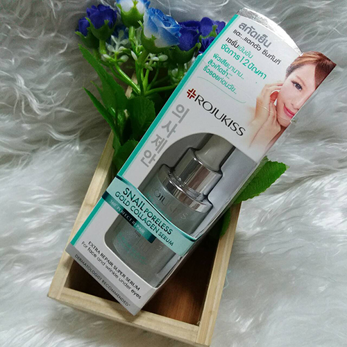 Review : ROJUKISS Snail Poreless Gold Collagen Serum