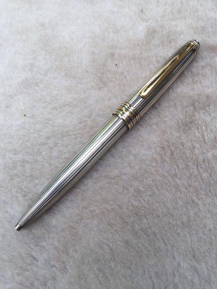 Montblanc Meisterstück Solitaire Sterling Silver Ballpoint Pen