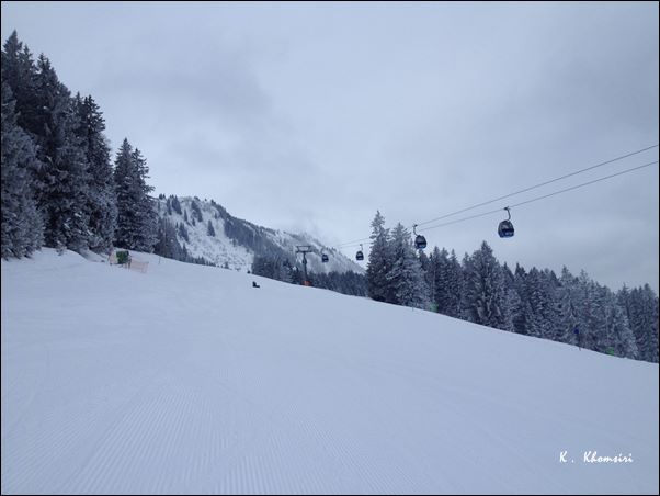 69 : Sollereckbahn , Oberstdorf - Germny ไปเล่นสกีชายแดนออสเตรีย - เยอรมนี