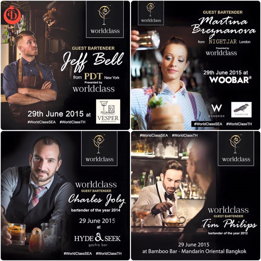 World Class Guest Bartender, BKK; 29th Jun 2015 - Hyde & Seek / Bamboo ...