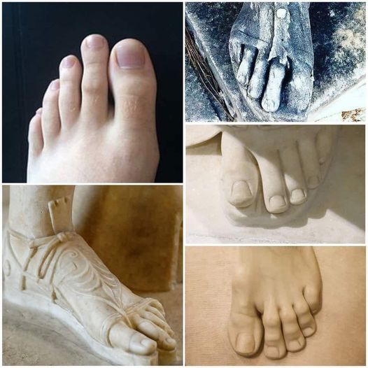 "Greek Toe" นิ้วชี้ยาวกว่านิ้วโป้ง กับความงามตามแบบอุดมคติของโลกตะวันตก