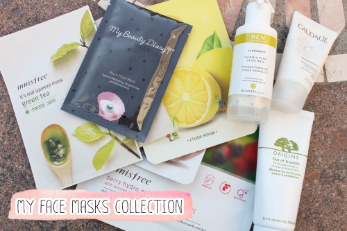 My Face Masks Collection ll เน้นบำรุงให้ผิวชุ่มชื่น มาส์กพอกสิว