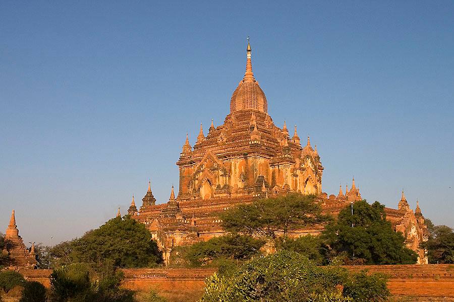 38.Some famous Pagodas in Bagan cultural zone, Myanmar