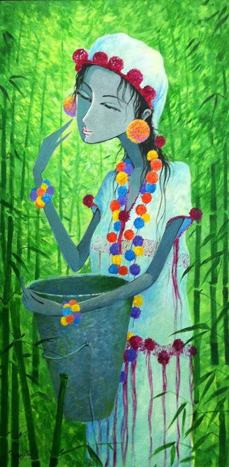 045. ทัศนศิลป์เมียนมาร์ ( Visual arts Myanmar) : ภาพลำดับที่ 087 - 166.