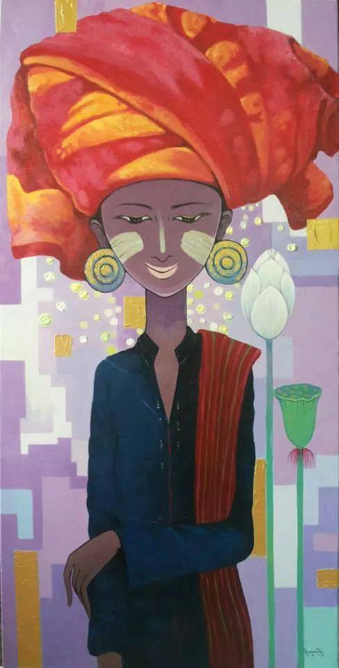 045. ทัศนศิลป์เมียนมาร์ ( Visual arts Myanmar) : ภาพลำดับที่ 087 - 166.